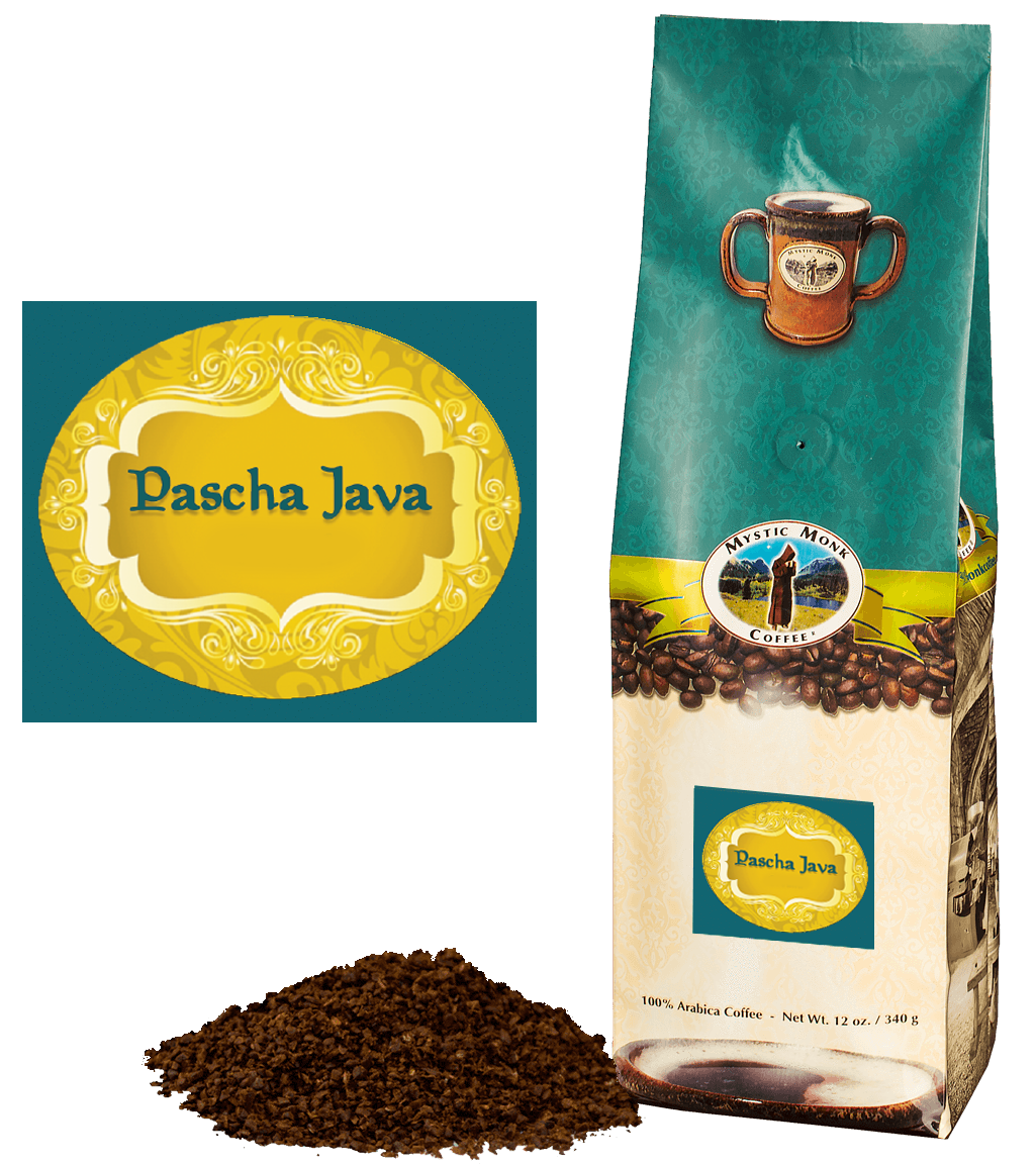 Pascha Java | Flavored Coffee Beans | Mystic Monk Coffee